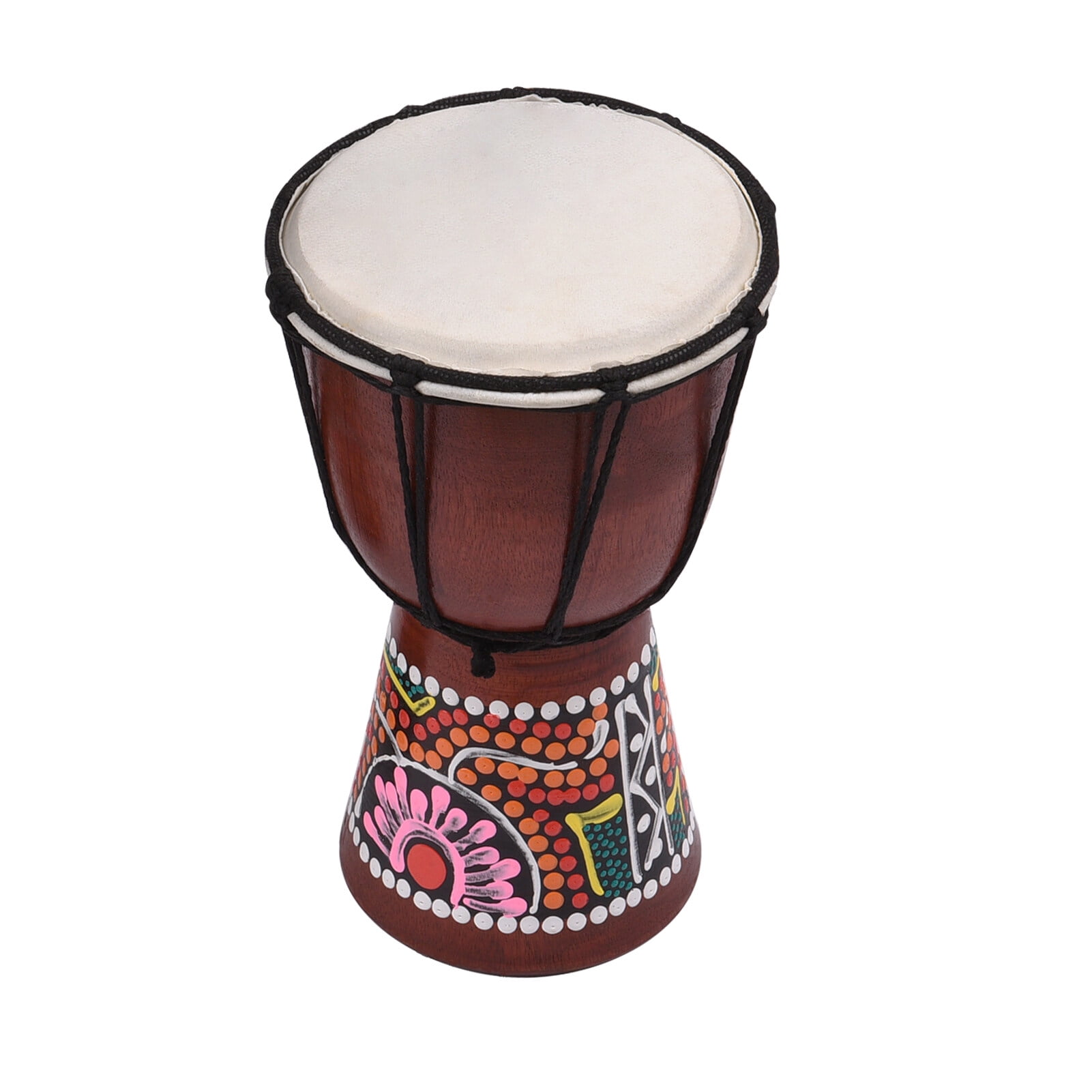 Click here for Amdohai Muslady 4 Inch Djembe African Hand Drum Wo... prices