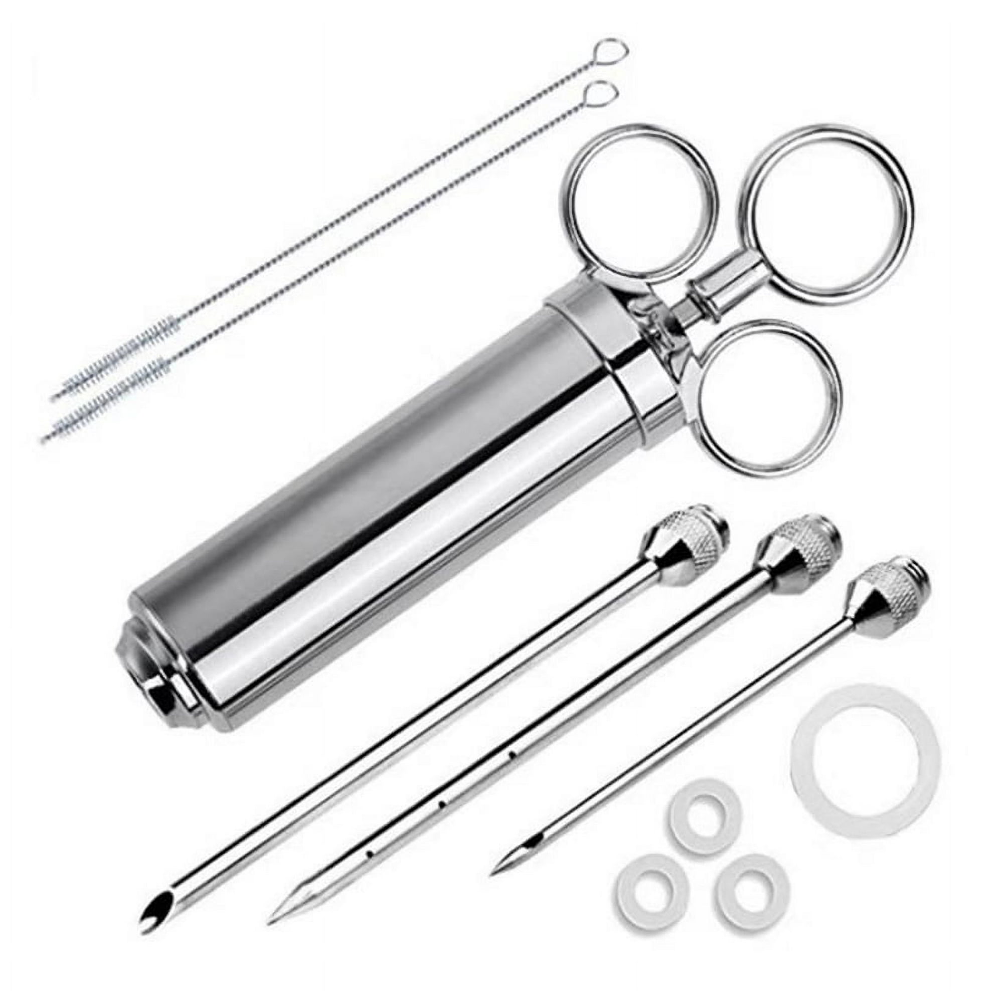 Click here for Dutchman Stainless Steel 60ml Bbq Meat Syringe Wit... prices