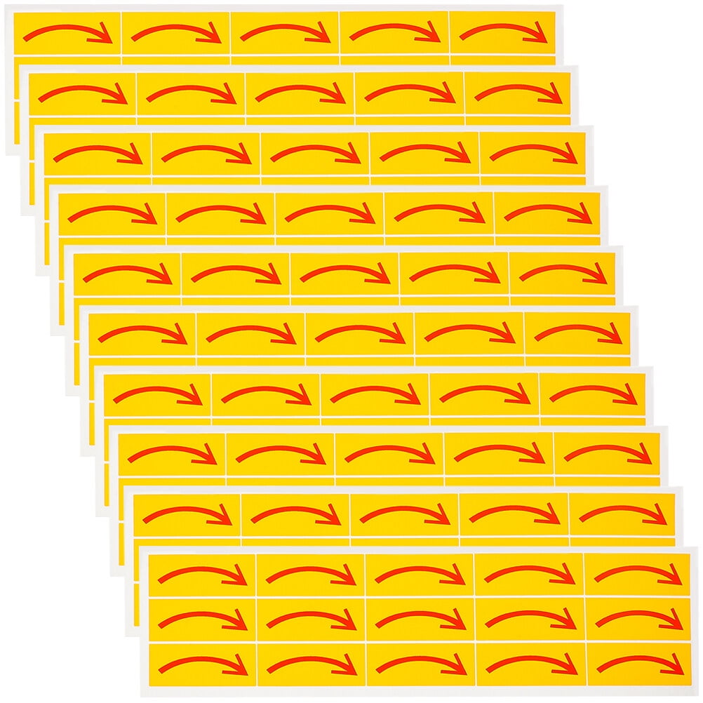 Arrow Stickers 20Pcs Arrow Sticker Decal Removable Adhesive Arrow Decal ...