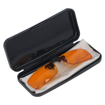 Clip On Glasses, Eye Protection Computer Glasses Clip Lens 400-500nm ...