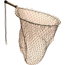 Frabill Wading Trout Net, 11 x 15 Hoop, Tangle Free Netting, Fixed ...