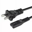 BICMICE Printer Power Cord Replacement Cable, 2 Prong AC Slot ...