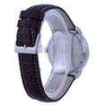 Zeppelin Z84425 Mens Atlantic Dial Leather Strap Quartz Watch, Beige ...