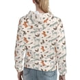 Hoodies for Women - Dog ball bird woof Comfrt Colour Drawstring Women'S ...