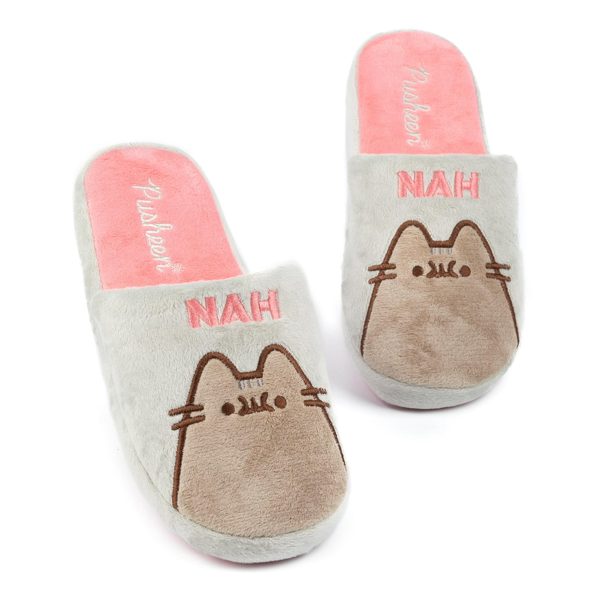 Click here for Pusheen Womens Grey Mule Slippers prices