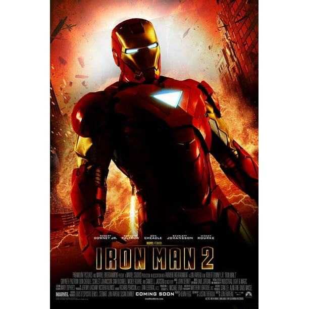 Iron Man 2 - movie POSTER (Style AL) (11" x 17") (2010) - Walmart.com