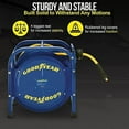 Goodyear, Spring Driven Steel Retractable Hose Reel, 3/8 in. x 100 ft ...