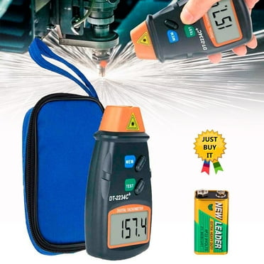 Digital Photo Laser Tachometer Non Contact Tach RPM Meter - Walmart.com