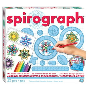 Original Spirograph Fun Shapes Art & Drawing Set - Spiral Activity ...
