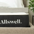 Allswell 3" Artic Gel with Graphite Memory Foam Mattress Topper, Queen ...