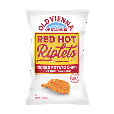 Old Vienna Riplets Red Hot Potato Chip, 5 Oz. - Walmart.com