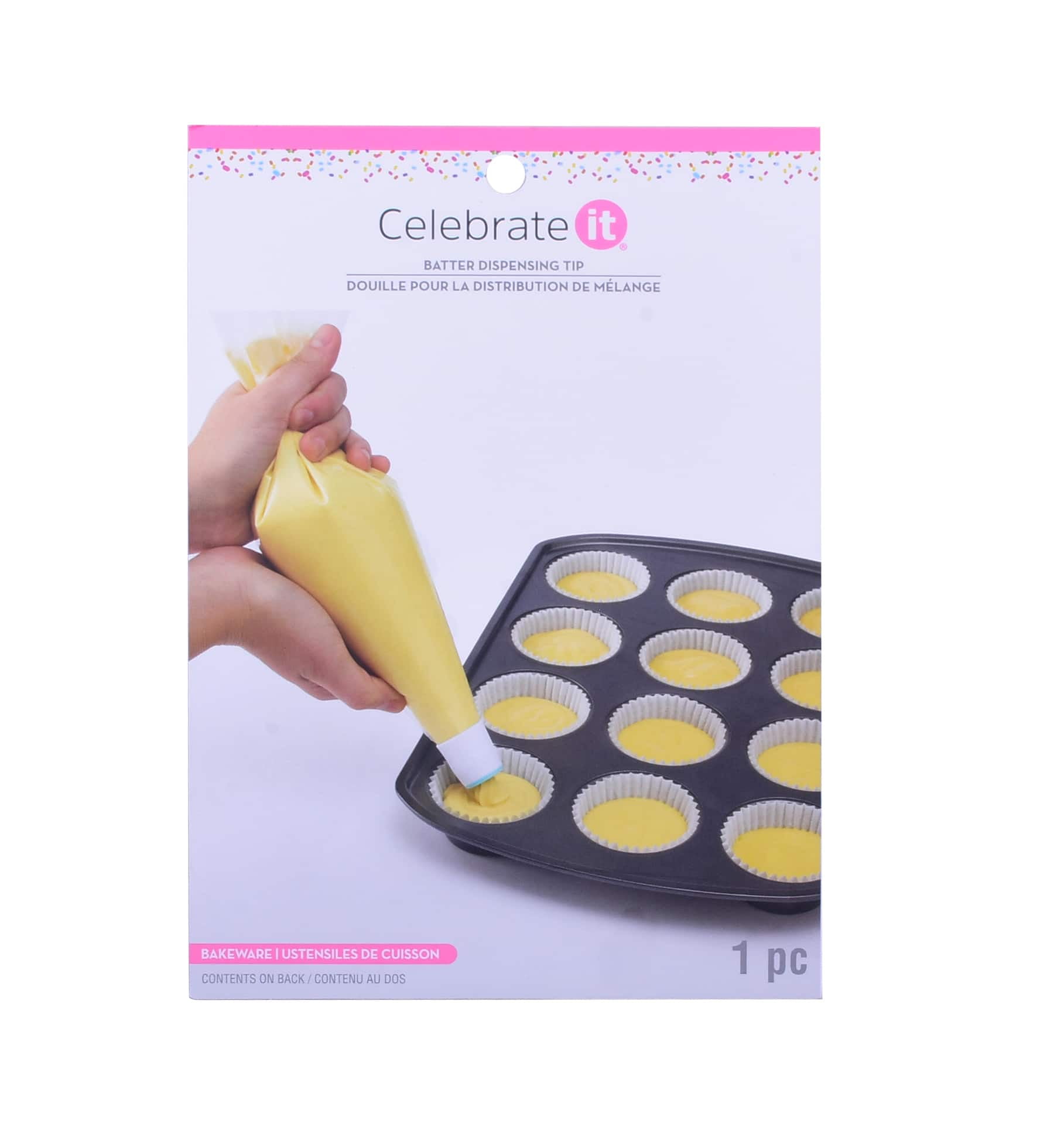 12 Pack: Perfect Fill Batter Dispenser Tip by Celebrate It® - Walmart.com