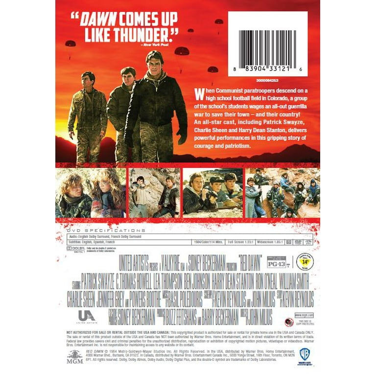 Red Dawn 1984 Charlie Sheen