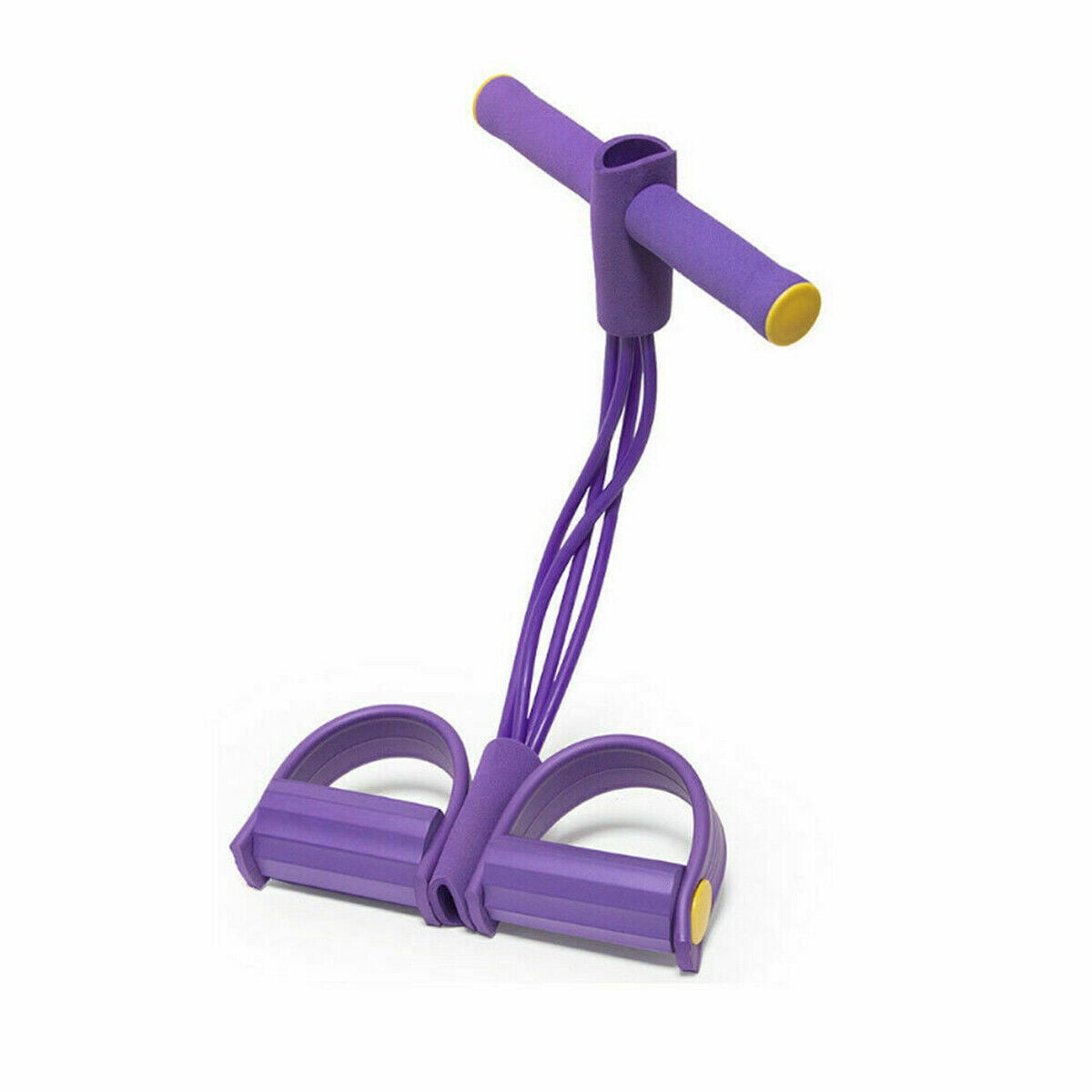 New Multi-Function Tension Rope Fitness Pedal Exerciser Rope Pull Bands ...