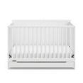 Graco® Melrose 5-in-1 Convertible Baby Crib with Drawer, White ...