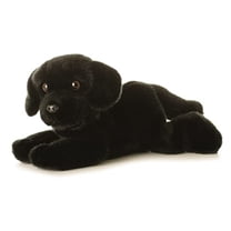 Aurora Plush's Lifelike Floppy Chocolate Lab - Max 12 inch Stuffed ...