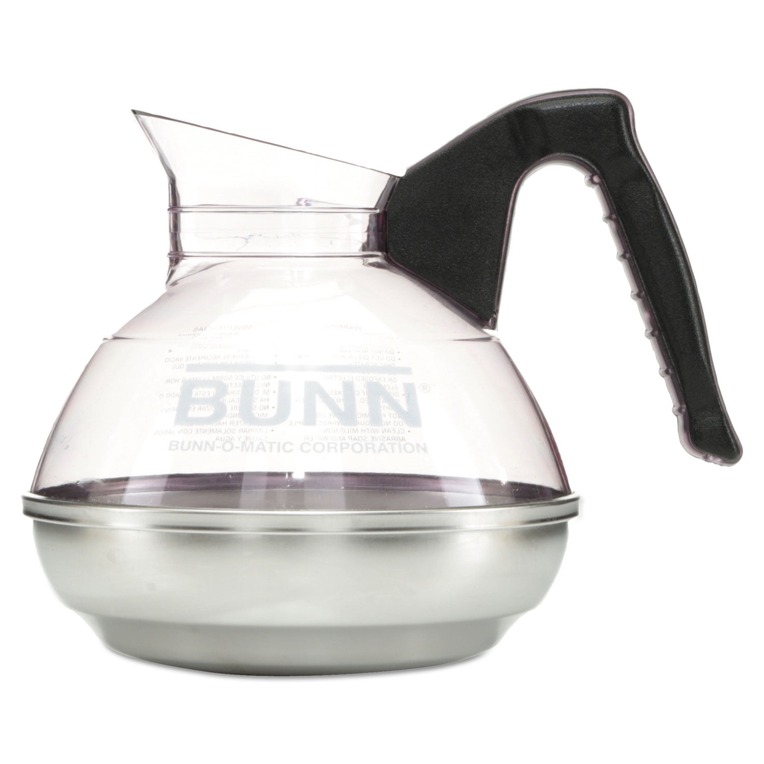 64 Oz. Easy Pour Decanter, Black Handle | Bundle of 5 Each - Walmart.com
