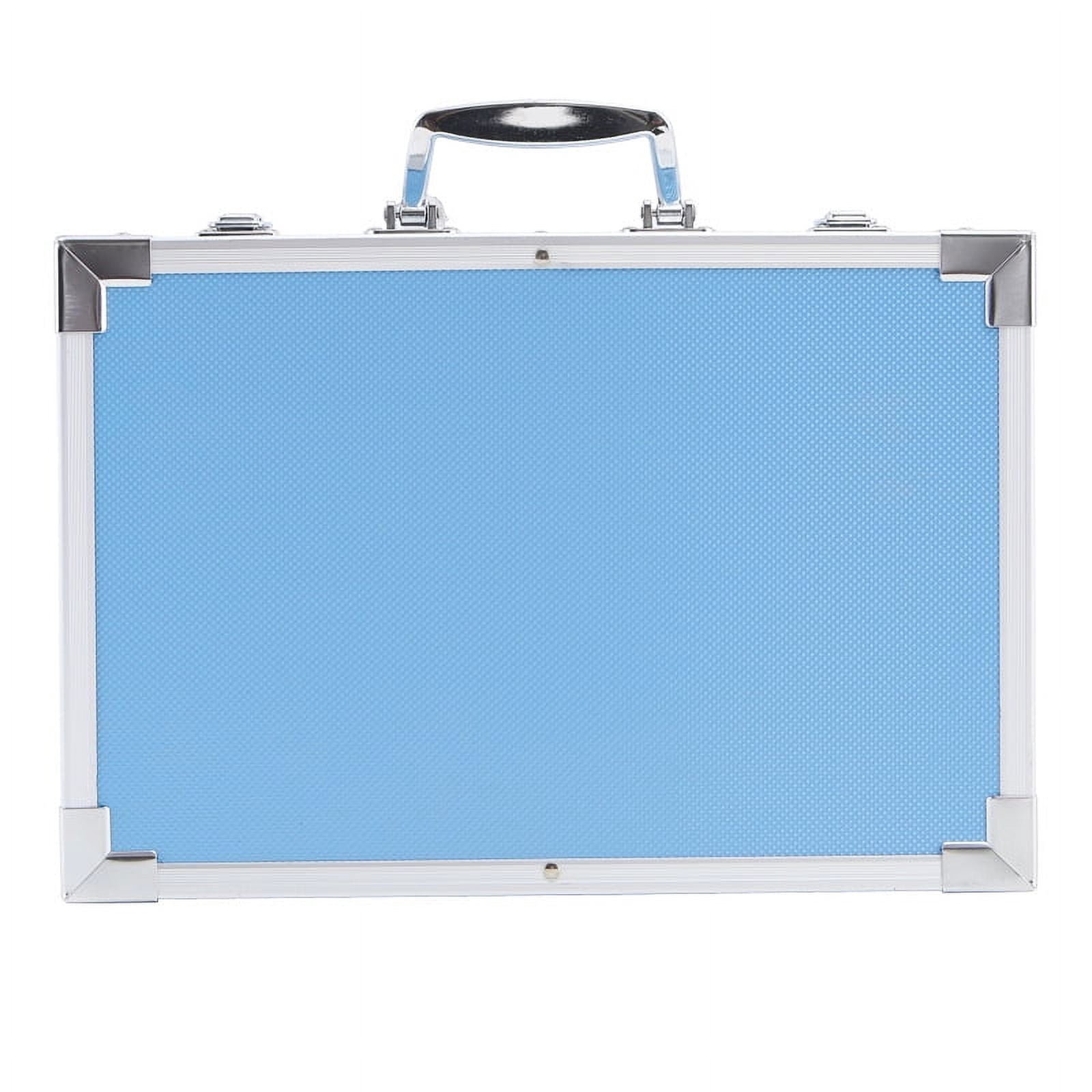 Caja de aluminio para niños, juego de pinceles de acuarela, crayones de ...