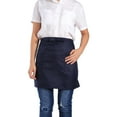 Navy Blue Half Waist Bow Apron - Walmart.com