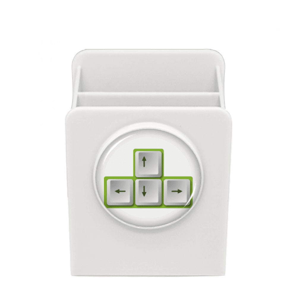 Cap Direction Guide Keyboard Desk Pencil Holder Cup Pen Organizer ...