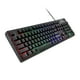 onn. 104-Key LED Gaming Keyboard with Rainbow Back-lighting, 3 Lighting ...