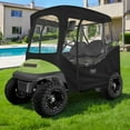 10L0L 2 Passenger Golf Cart Enclosure, Waterproof 600D Rain Cover for ...