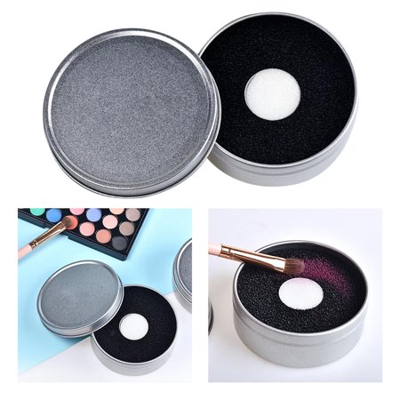 Brush Cleaner Sponge Color Remover Shadow Cleaner - Round Pattern, 8 x ...