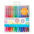 Pen+Gear Felt-Tip Markers, Medium Tip, Pens, Assorted Colors, 24 Count ...