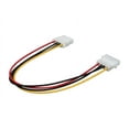 StarTech 12" Molex LP4 Power Extension Cable - M/F - For Hard Drive ...