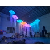 Inflatable Jellyfish Giant lamp 3.3*8.2FT LED Lighting 16 Colors for ...