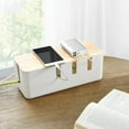 Kokovifyves Closet Organizers and Storage Large White Cable Organizer ...