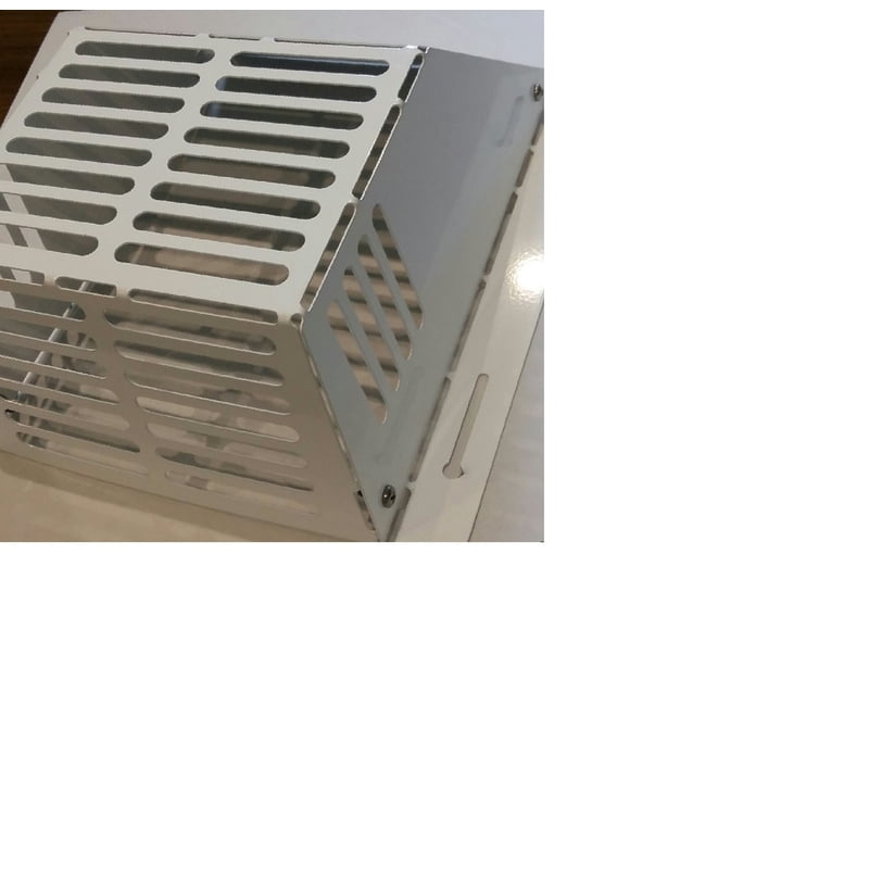 Wall-E-Cover 627843367758 Wildlife Vent Cover, Galvanized, Metal, 18" L ...