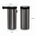 CEORPER Strong Metal spume Soap Dispenser 350ml Size For Wall Or ...