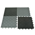 Greatmats Garage Floor Tile Modular Diamond Top Snap Together Tile ...