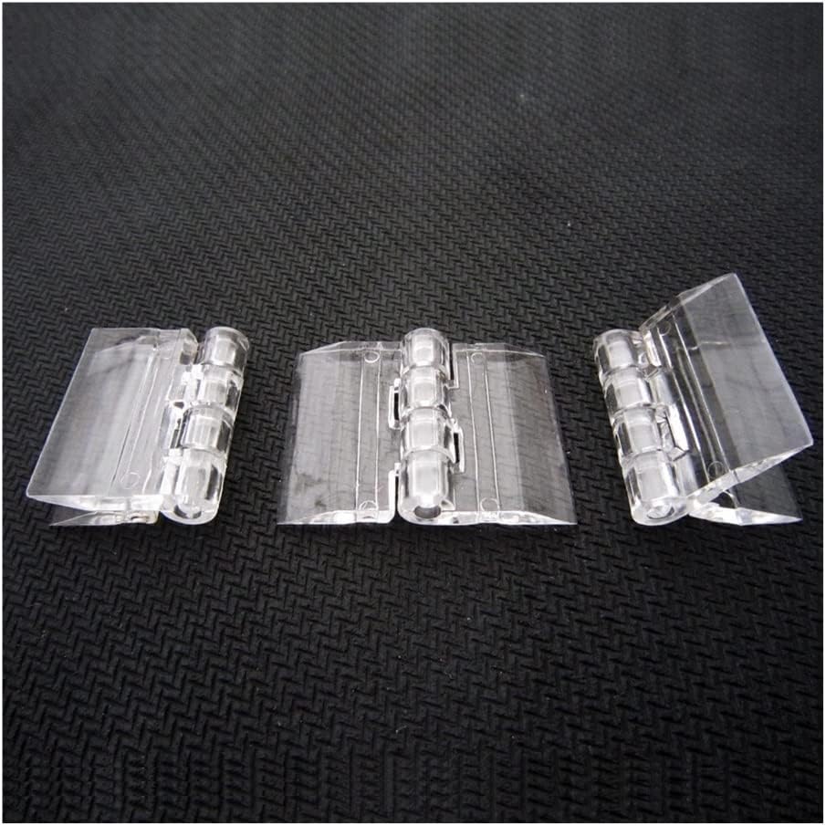 6pcs Clear Transparent Acrylic Plastic Hinge Box Piano Plexiglass Hinge ...