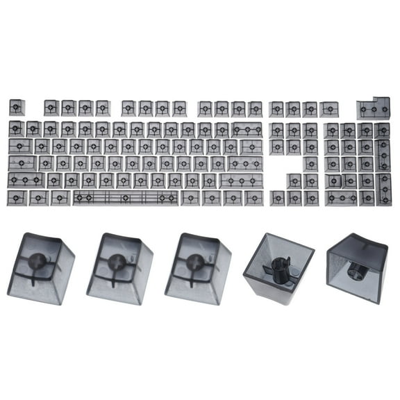Qonioi 104 Key Backlit Keyboard Keycaps, Double Shot ABS Mechanical ...