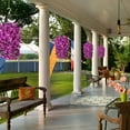 2 Pcs Artificial Faux Bougainvillea Flowers for Outdoor Summer Decor ...