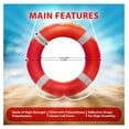 Boat Safety Throw Rings - Life Buoy Ring with Water Floating Lifesaving ...