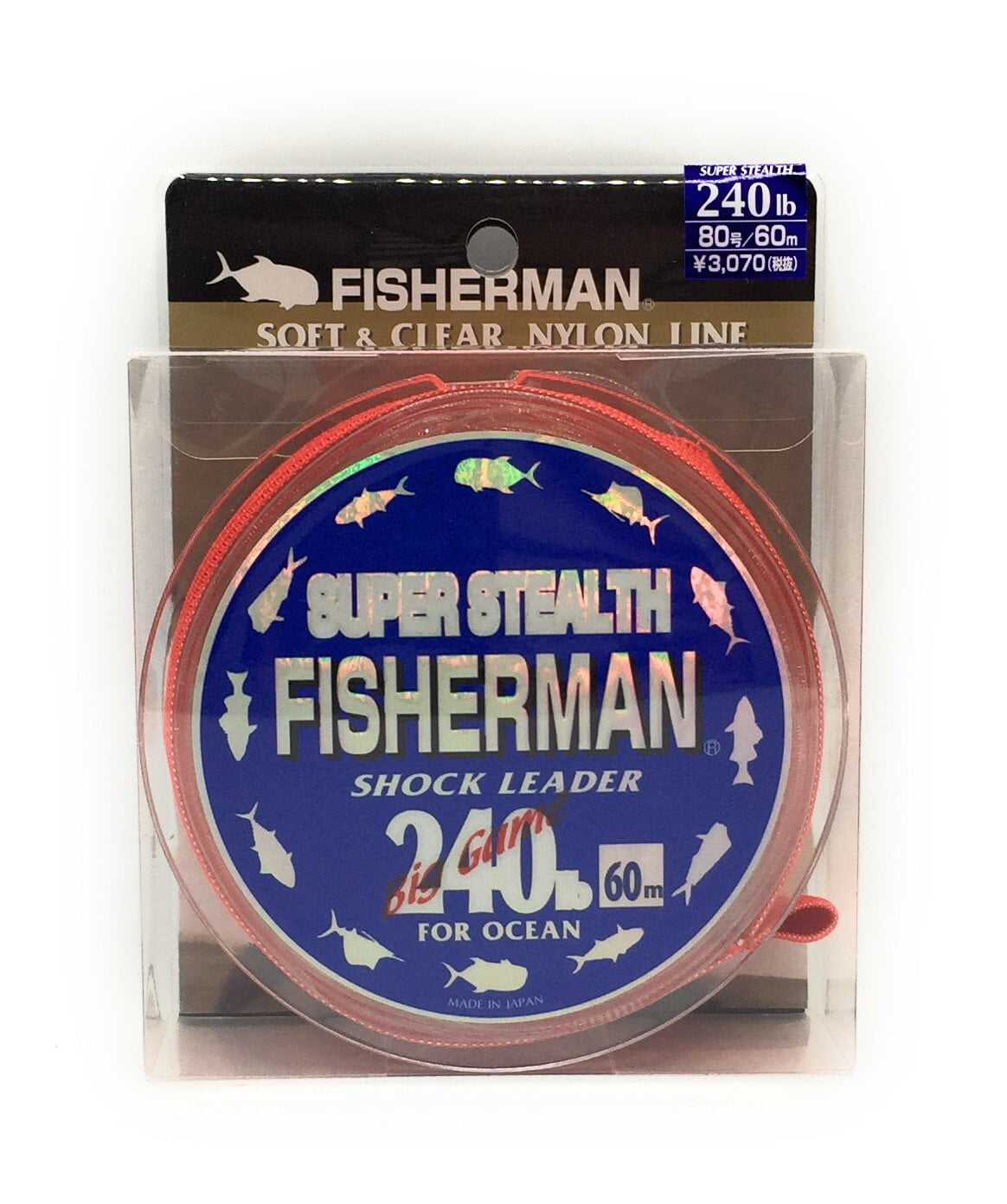 Fisherman Super Stealth Monofilament Shock Leader Line for Ocean ...