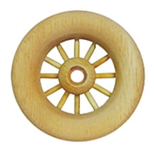 4 Pcs 2-3/4" Spoke Wheels 1/4" hole Axles included! - Walmart.com