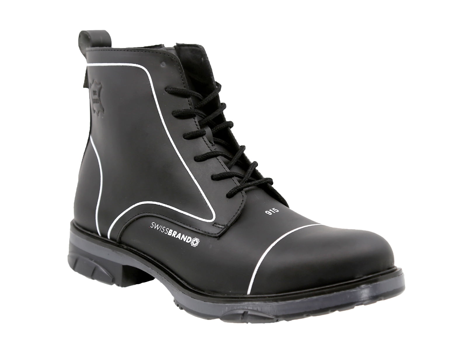 Bota Urbana Para Hombre Swissbrand Fowler 915 Negro | Bodega Aurrera en ...