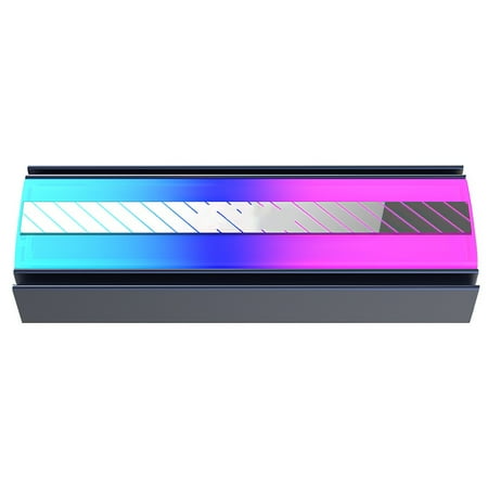 Solid State Cooler 2280M.2 Portable Changing Color SSD Heatsink with ...