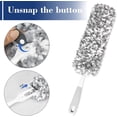17.3" Handheld Microfiber Dusters for Cleaning-Detachable & Washable ...