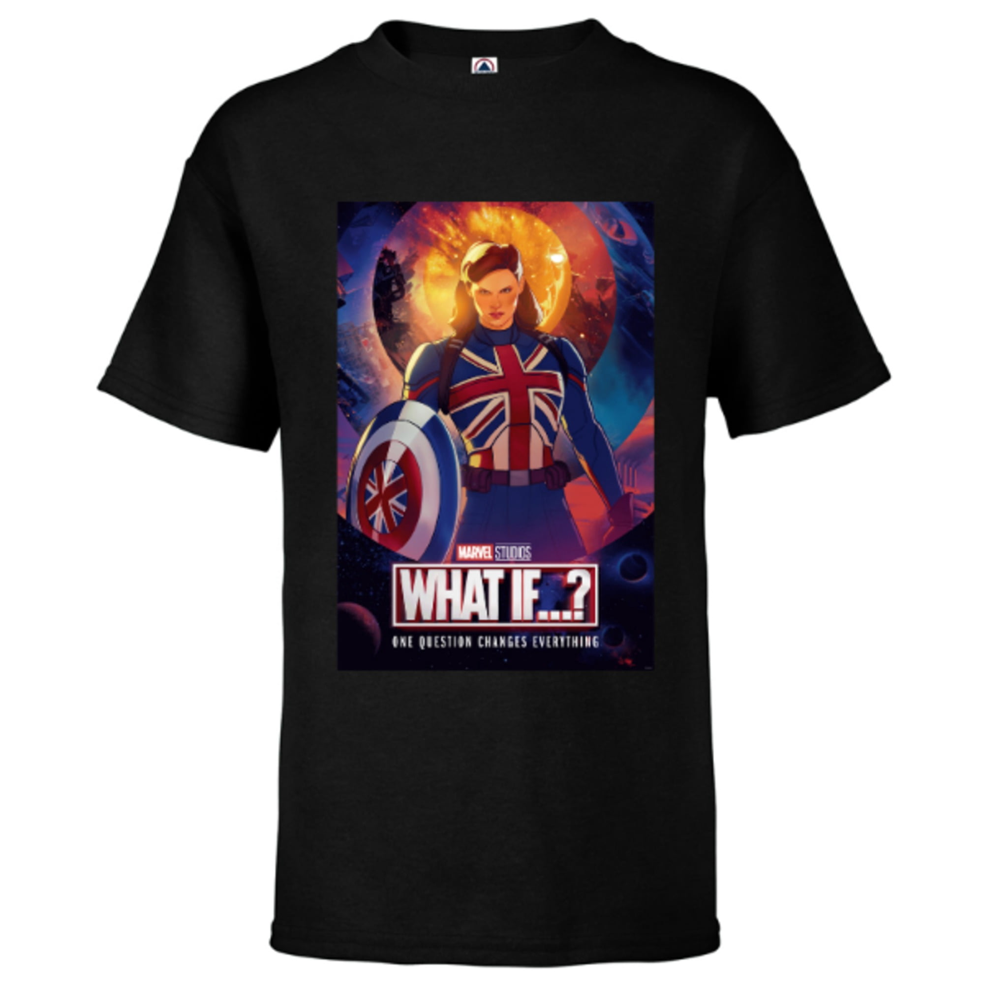 Marvel WHAT IF…? Captain Carter Poster - Short Sleeve T-Shirt for Kids ...