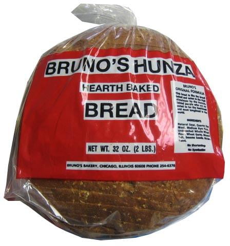 Brunos Hunza Hearth Baked Bread, Sliced, 32oz (2lb) - Walmart.com