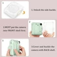 Fintie Protective Case for Fujifilm Instax Mini 12 Instant Camera ...