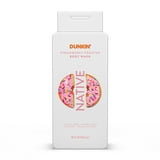 Native Dunkin Body Wash, Sulfate Free, Strawberry Frosted, 18 oz ...