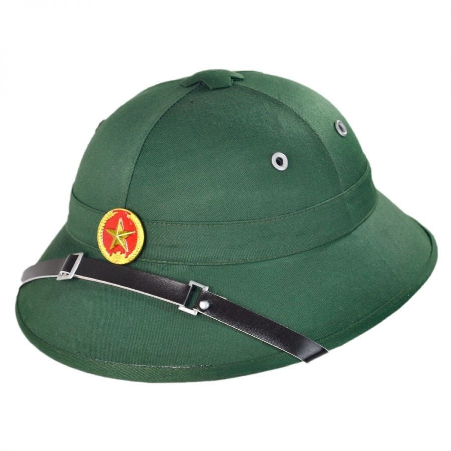 Vietnam Pith Helmet - ADJUSTABLE - Green - Walmart.com