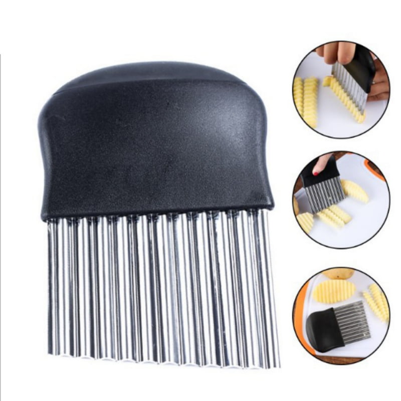 Stainless Steel Wave Cutting Tool French Fry Slicer Stainless Steel ...