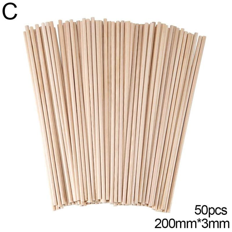 Round Wooden Craft Stick Popsicle Lollipop Cake Model Diy Building ...